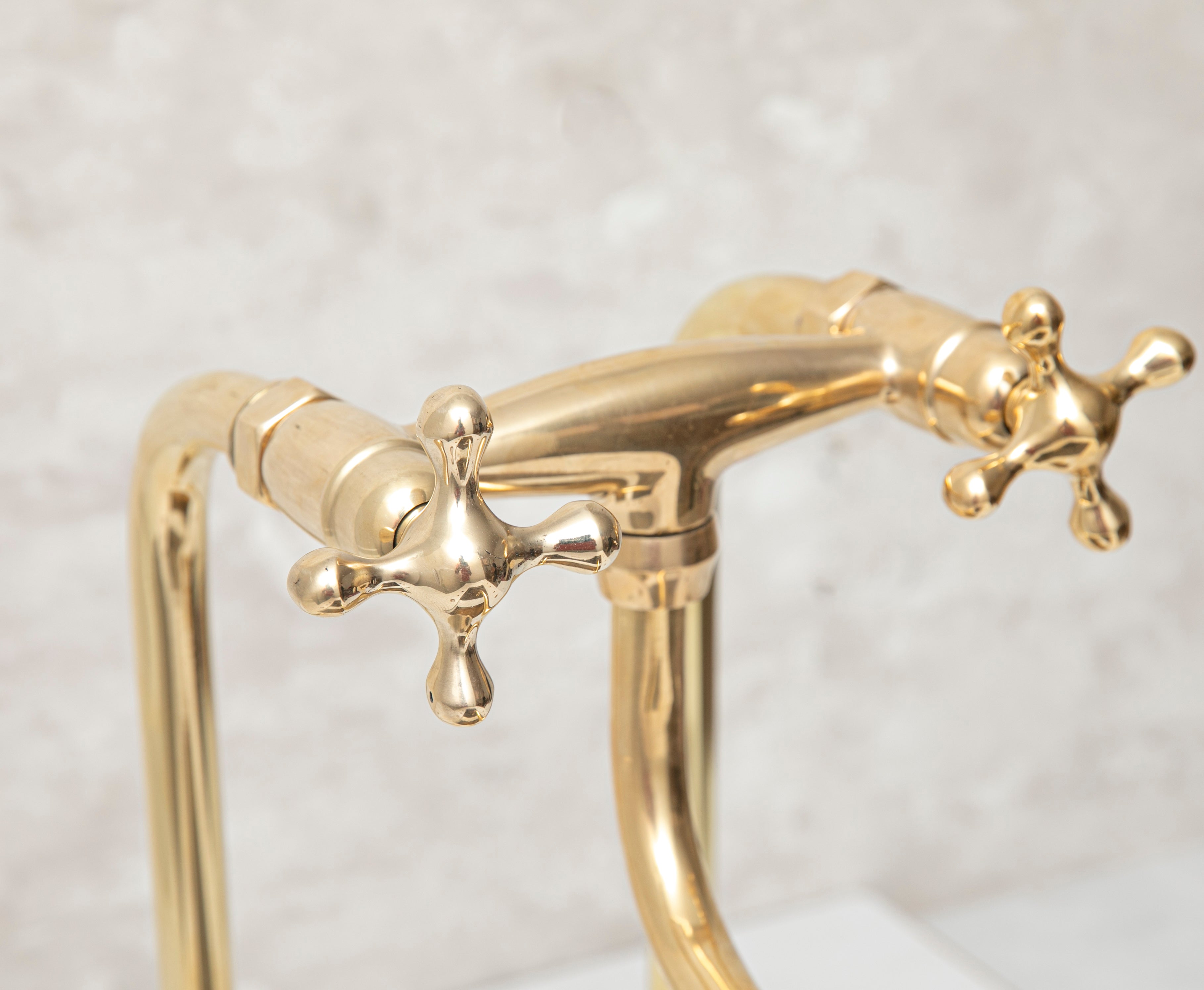Zoom Expand image caption Elephant Brass Faucet | Brass Kitchen Faucet | Brasslik