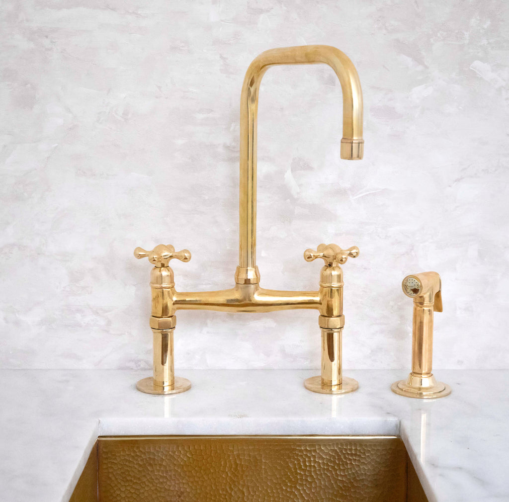 Zoom Expand image caption Kitchen Sink Faucet | Seven Bridge Faucet ...